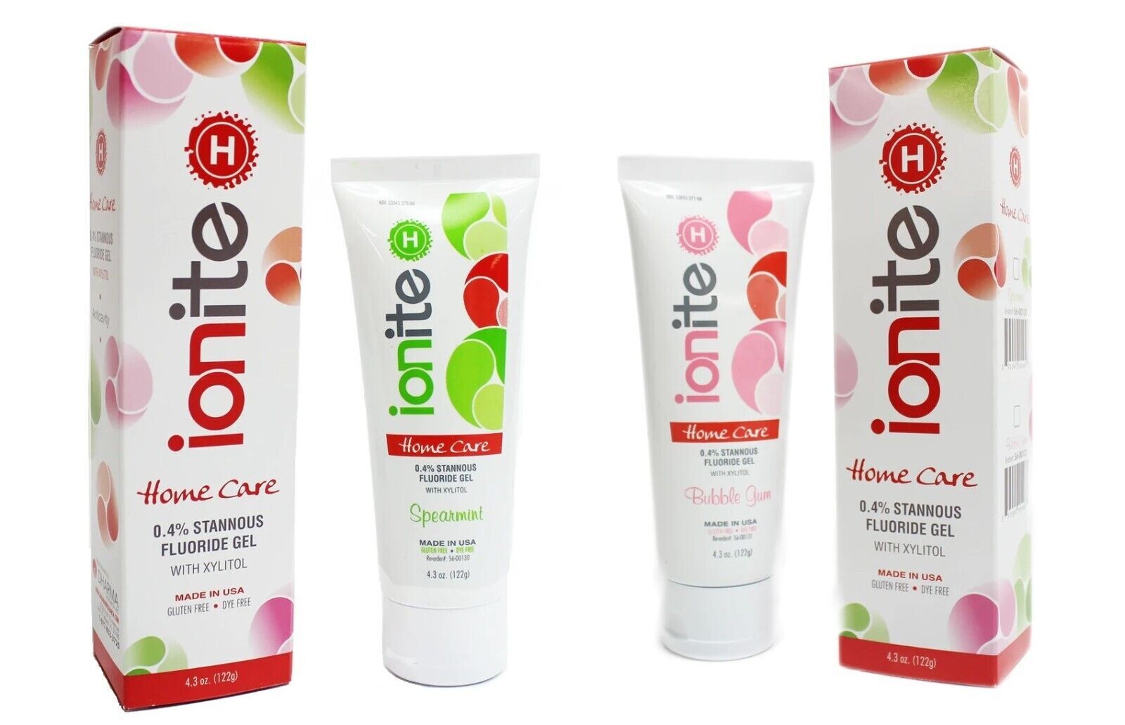 Ionite H Home Care 0.4% Stannous Fluoride Gel with Xylitol by Dharma | eBay