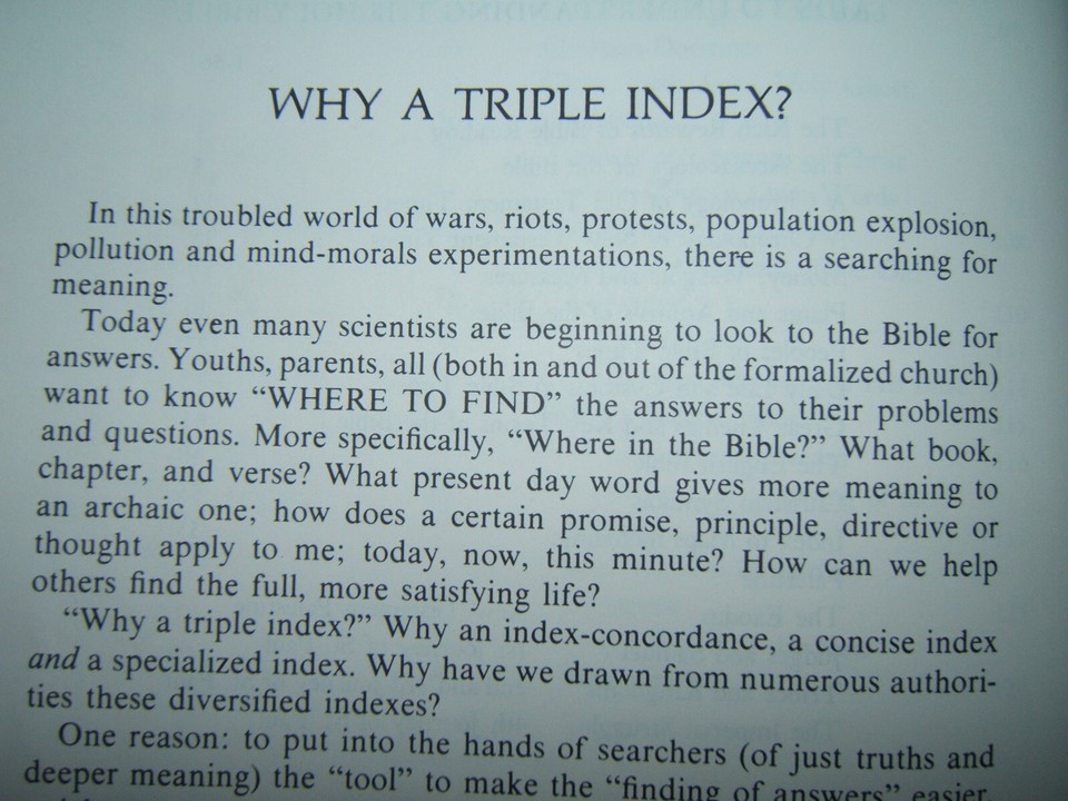 Reference Ed: Riverside Family Bible - King James in Orig. Box Red ...