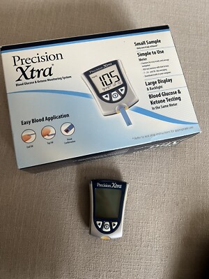 Precision Xtra 98814 Blood Glucose and Ketone Monitoring System ...