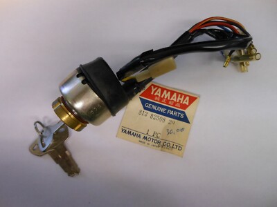 NOS YAMAHA 812-82508-20-00 MAIN SWITCH ASSEMBLY SL292 | eBay