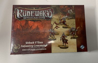 Runewars Miniature Game - Uthuk Y'llan Infantry Command Unit Upgrade ...