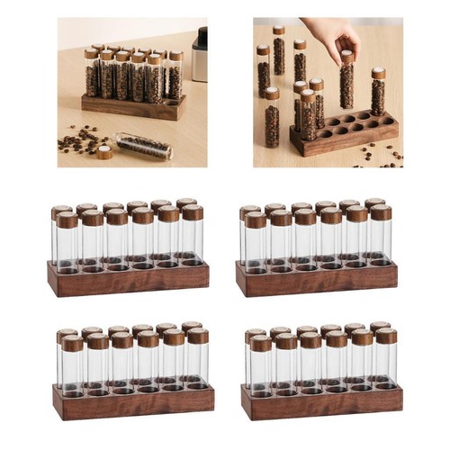Coffee Bean Test Tube Single Dose Coffee Bean Storage Tubes for ...