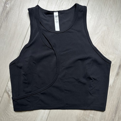 Lululemon Aligned Angles Tank - Black - Size 6 - excellent condition | eBay