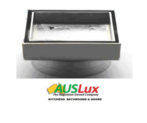 Smart Square floor waste tile insert grate drain 80mm or 100mm | eBay ...