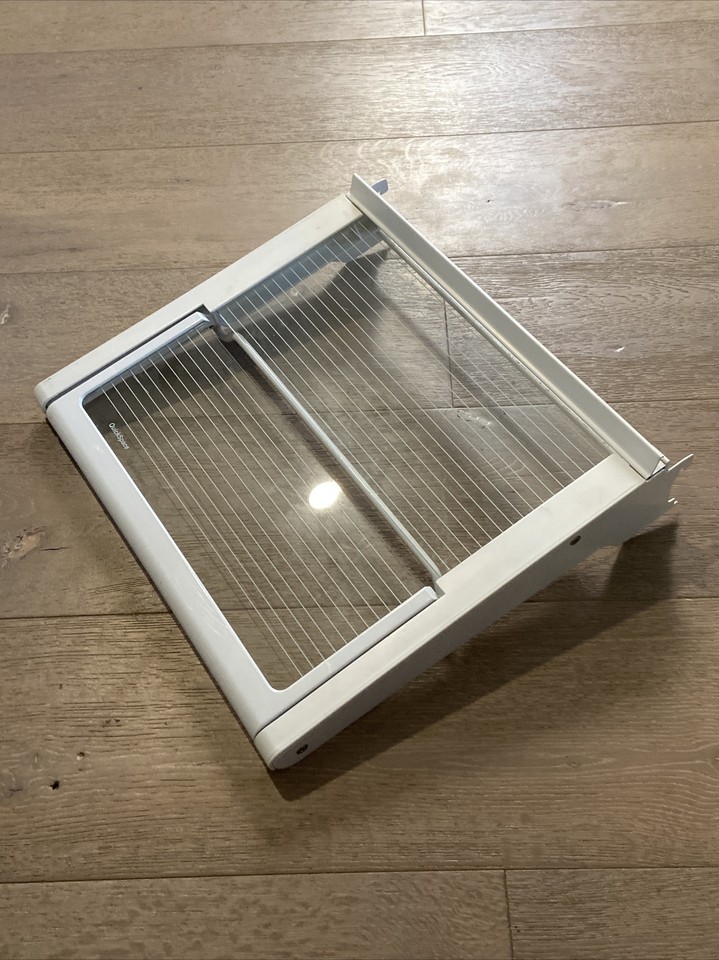 GE Quick Space shelf glass slide WR71X10173 WR71X10174 WR72X0280/81 ...