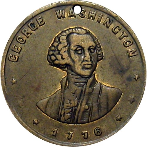 1876 Philadelphia Pennsylvania Exposition George Washington Token 36mm ...