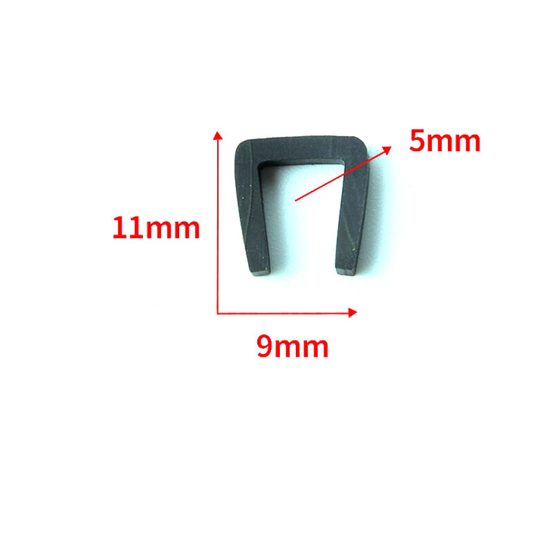 1mm-12mm Rubber U Shape Guard Edging Trim Seal Strip Door Glass Edge ...