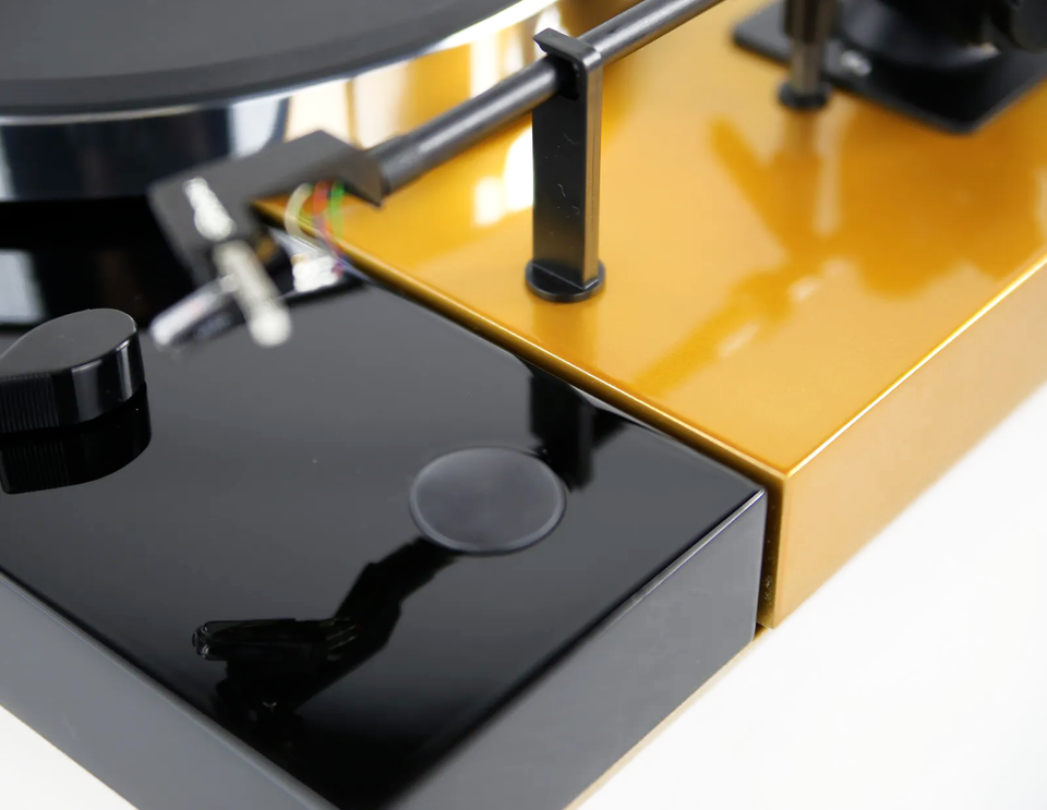 Restored Thorens TD 320 Bicolor Black Gold Metallic Also With SME ...