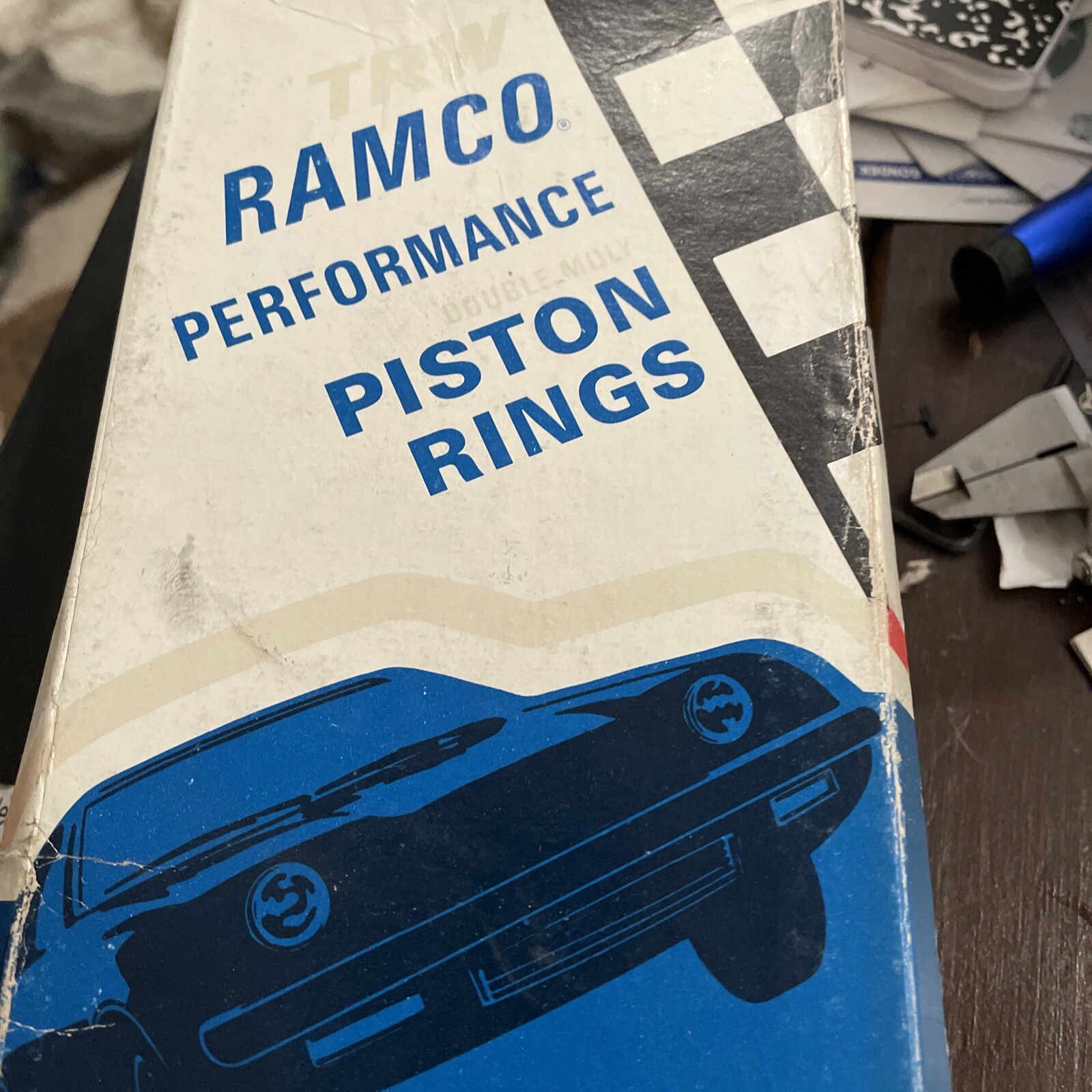 TRW Ramco T9013 MM STD piston rings. 4.00” Double Moly Perf see ...