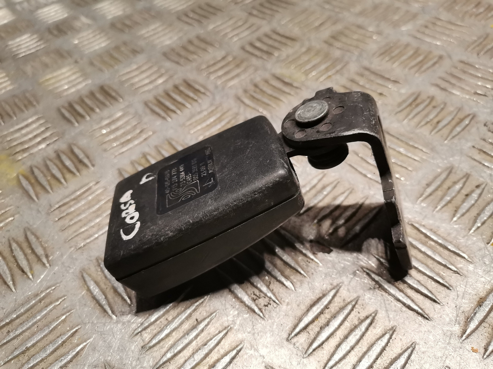 OPEL CORSA D Rear Left Seat Buckle 13274778 | eBay