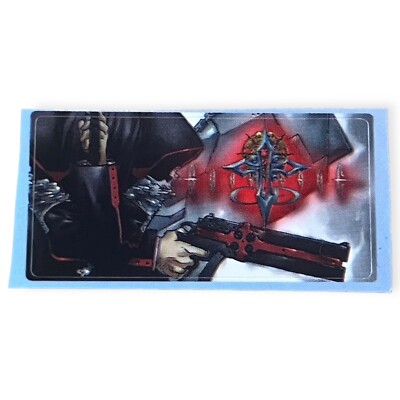 Sony PlayStation 2 PS2 Gungrave Official Japanese Memory Card Sticker ...