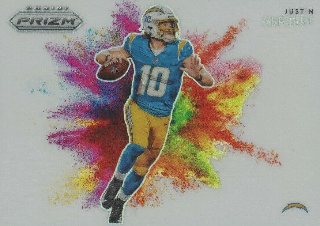 2020 Panini Prizm - Color Blast Justin Herbert #14 (RC) for sale online ...