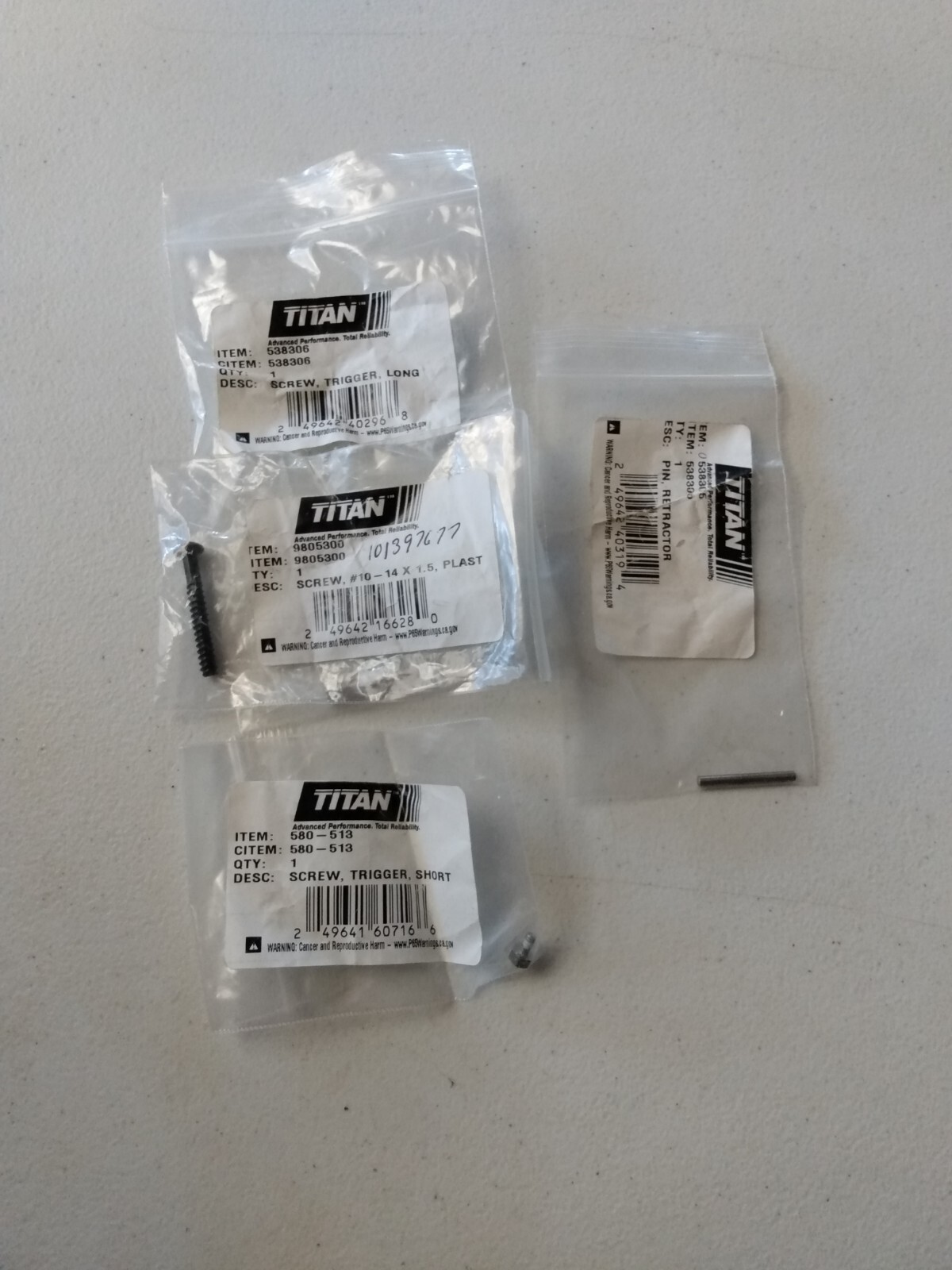 Titan Repair Parts | eBay