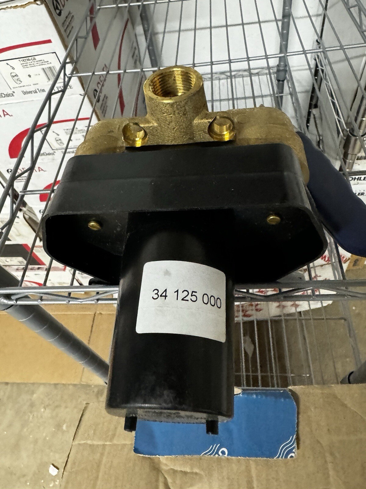 Grohe 34125000 Grotherm 3/4-Inch Thermostatic Rough-In Valve with ...