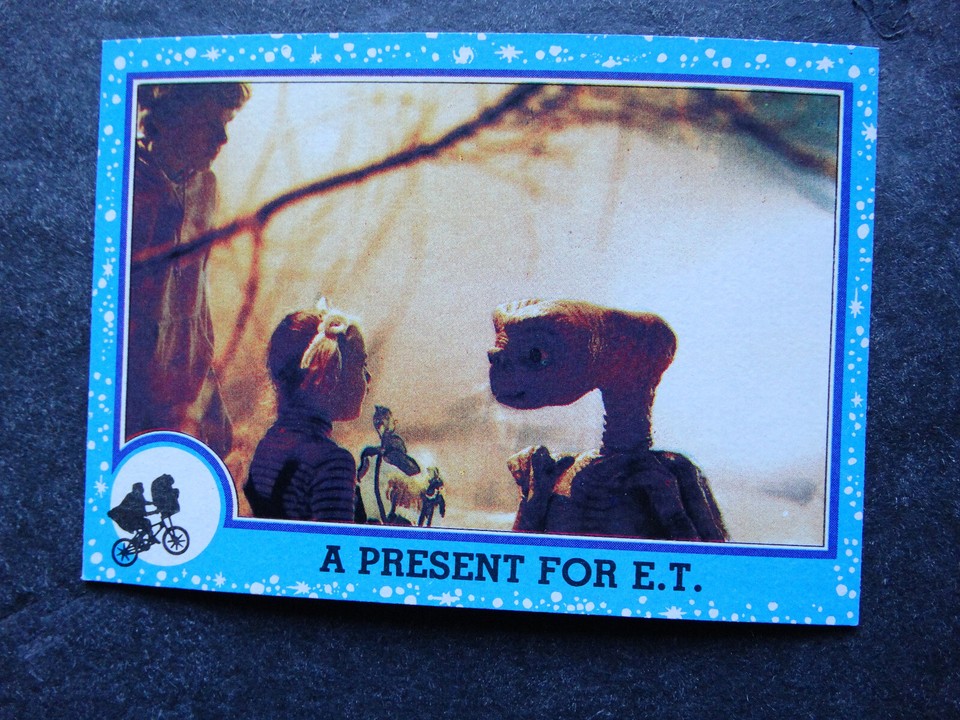 1982 Topps E.T. The Extra Terrestrial Trading Card Complete Your Set U ...