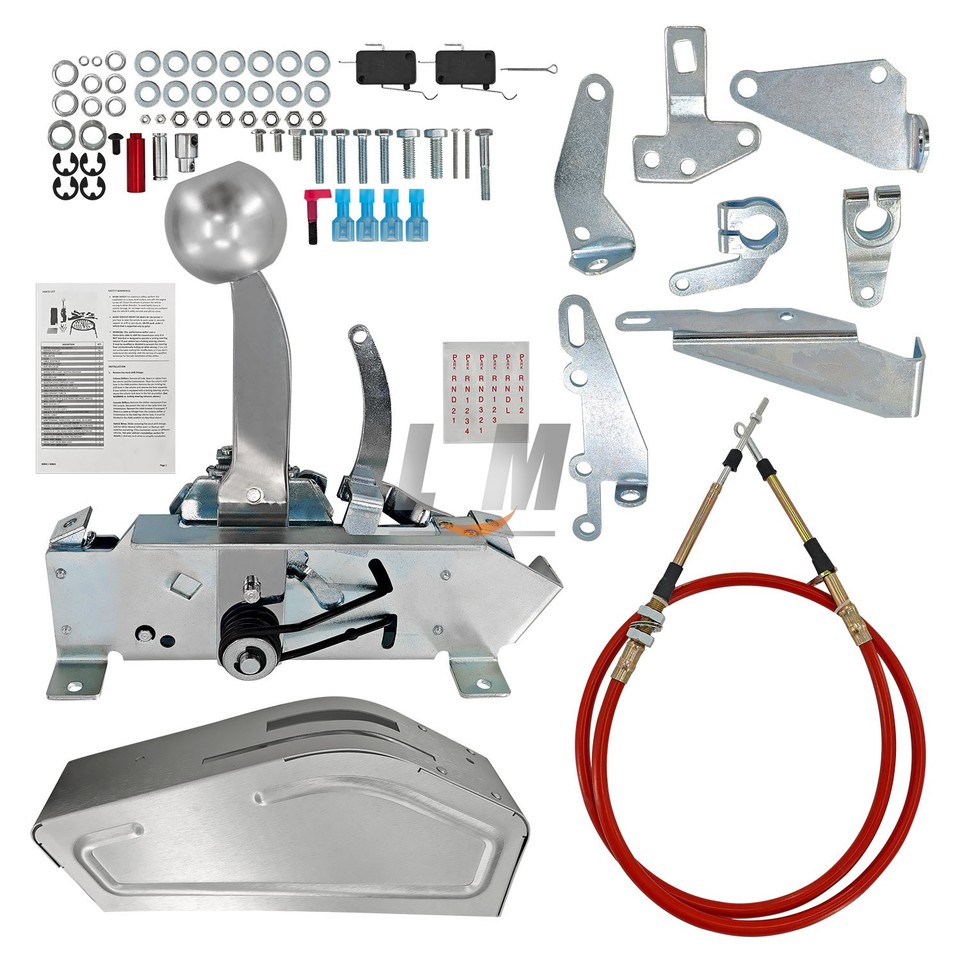For B&M 80842 Pro Ratchet Automatic Shifter Ford GM 3 &4 Speed ...