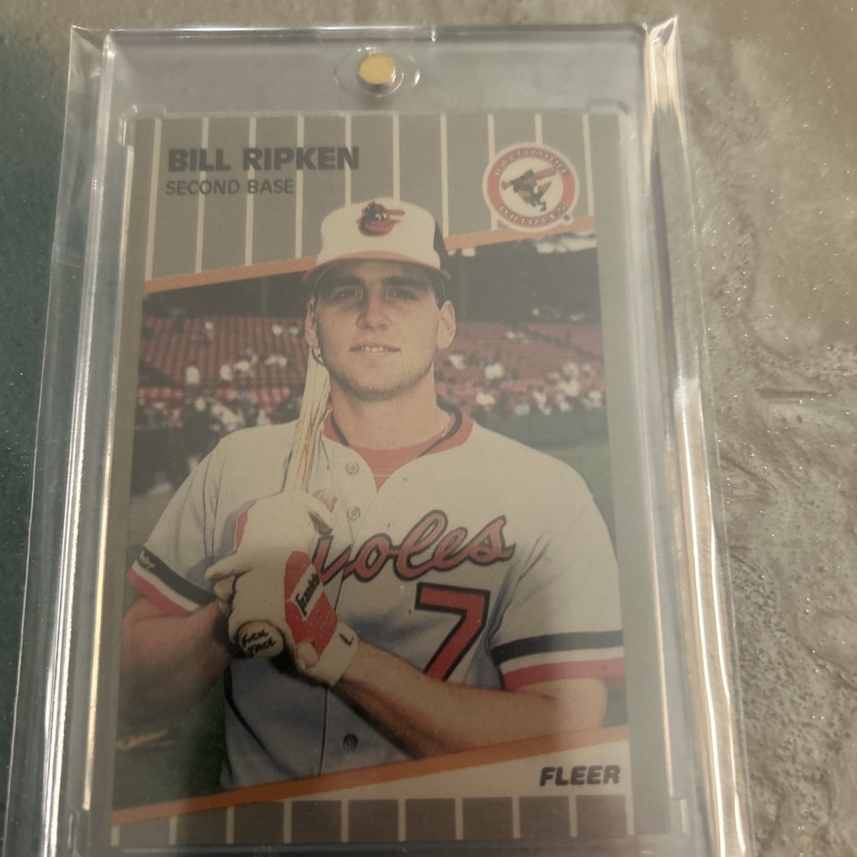 1989 Fleer Billy Ripken FF Error Card 616 | eBay