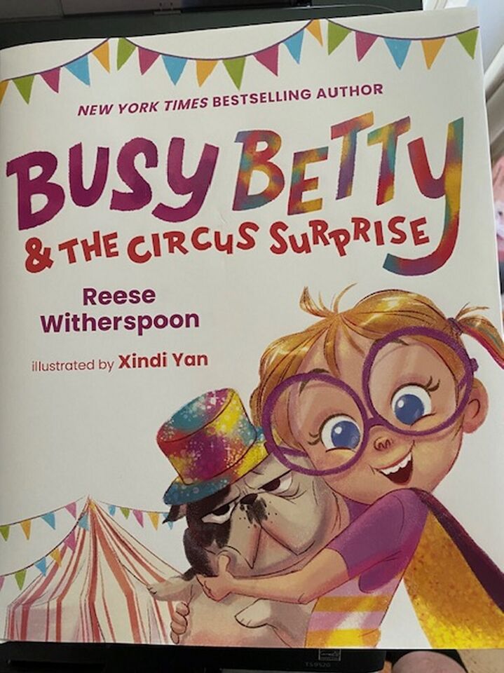 Reese Witherspoon Signed Autographed Busy Betty Book 1st Edition ...