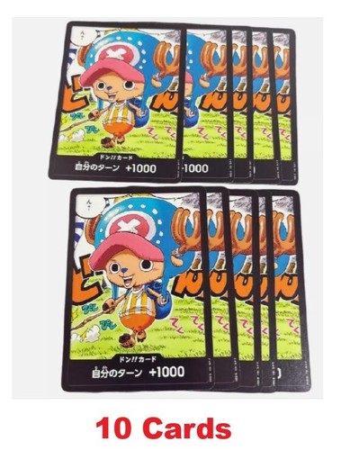 DON Card Tony Chopper PROMO Saikyo Jump 5/2025 ONE PIECE 10 card set ...