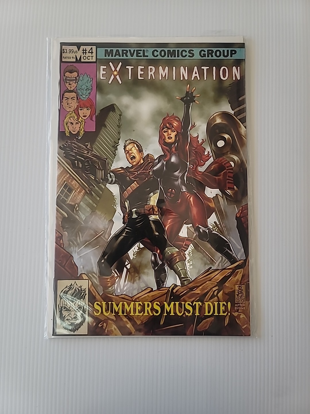 EXTERMINATION #4 - MARK BROOKS TRADE VARIANT EXCLUSIVE MARVEL COMICS ...