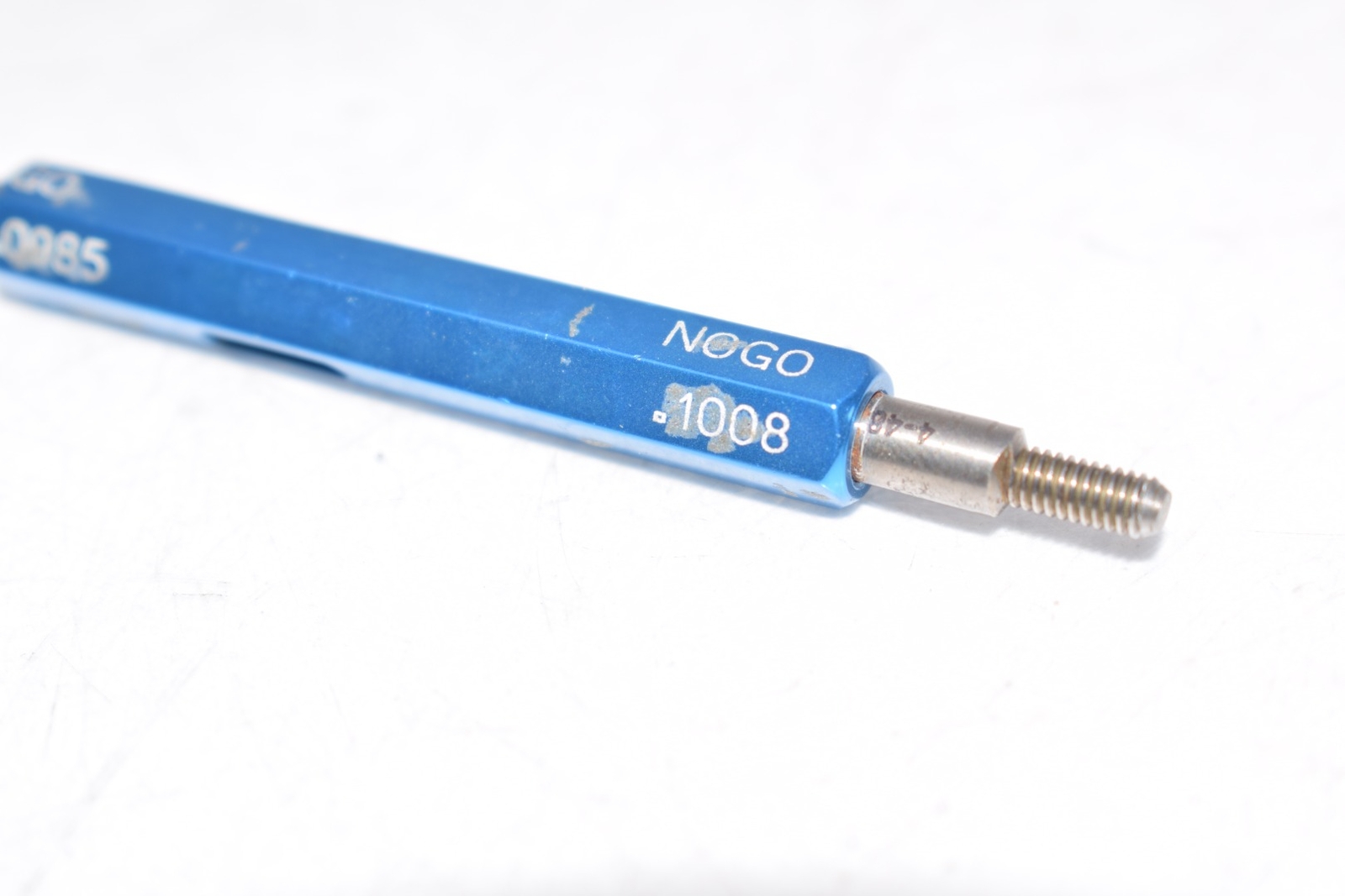 American Machinist 4-48 UNF 3B Thread Plug Gage Assembly GO .0985 x ...