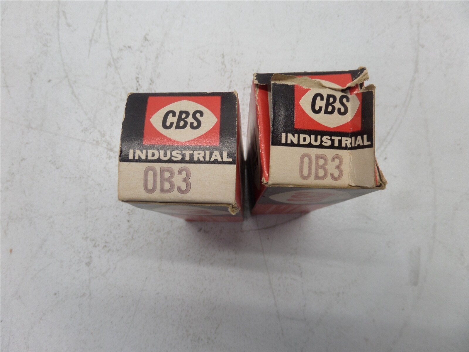 Lot Of 2 CBS 0B3 Electron Tubes | eBay