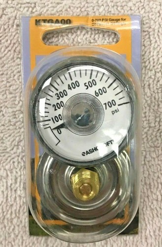 Appion, (2) Gauges, 0-700 PSI, Input/Output, KTGA00, 1/8" NPT Male ...
