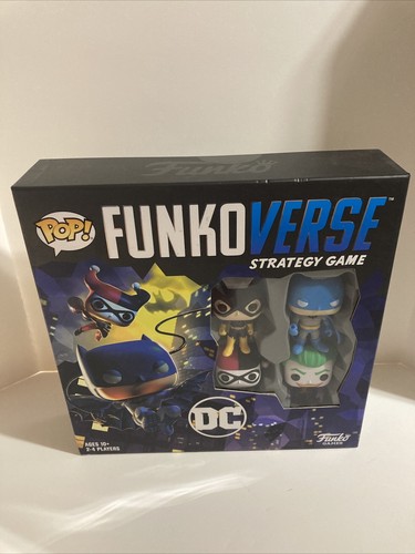 Brand New Sealed Box Pop Funko Verse DC Strategy Game Batman Joker ...