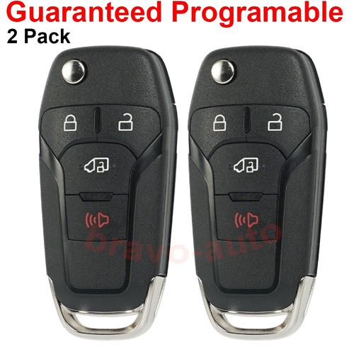 2 For 2019 2020 2021 2022 2023 Ford Transit Connect Flip Remote Car Key ...