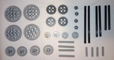 LEGO 34pc Technic gear & axle SET (Mindstorms nxt pack robot lot) | eBay
