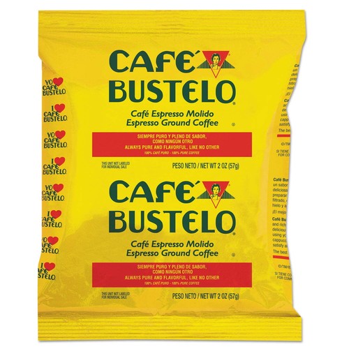 Café Bustello Coffee Espresso 2oz 30 Ct Pure and Delicious Bold Mixture ...