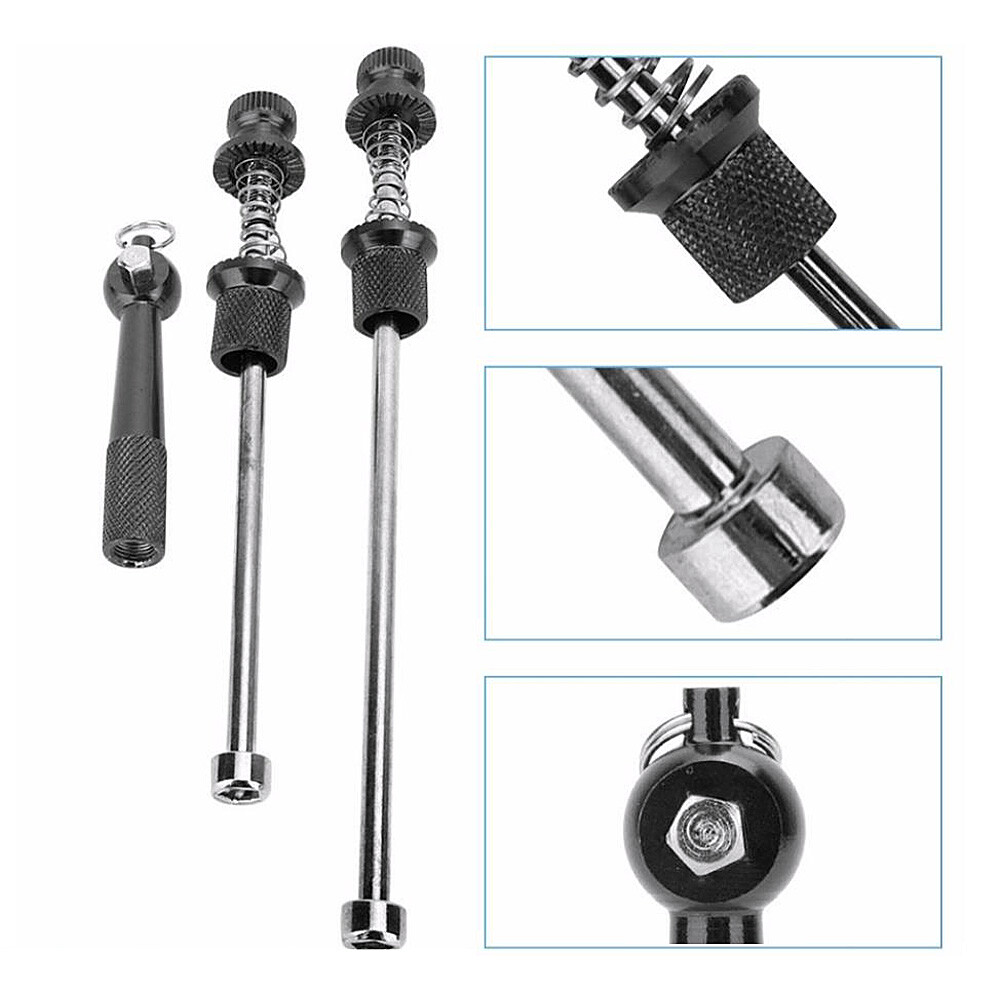 Anti Theft MTB Road Bike Quick Release Skewers Wheel Locking Security ...
