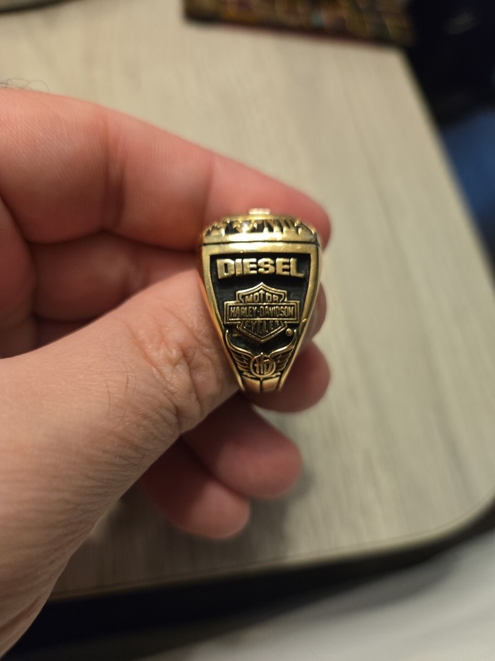 HARLEY "ROAD KING DIESEL RING" | eBay