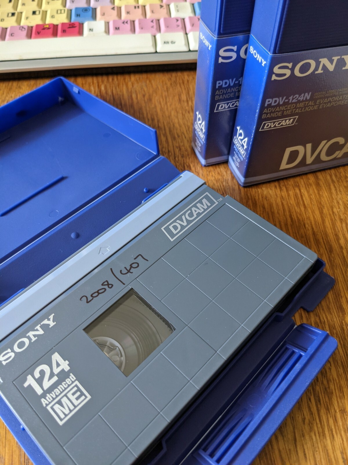 3x Sony DVCAM tapes PDV-124n cassette - FREE POSTAGE - Bulk buy ...