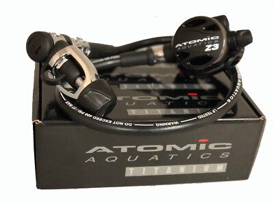 Atomic Z3 Regulator 1st Stage Swivel 2nd For Scuba Diving Dive Reg ...