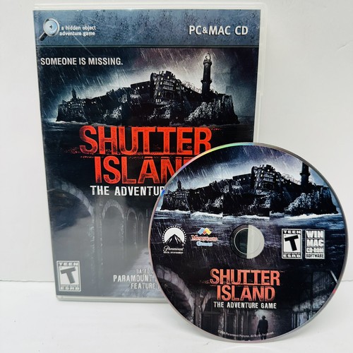 Shutter Island: The Adventure Game WIN MAC CD ROM Software T (Teen ...