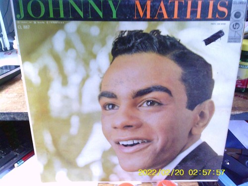 JOHNNY MATHIS 1957 COLUMBIA CL-887 NEW SONGS PLAYED N.M. | eBay
