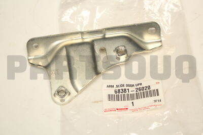 6838126020 Genuine Toyota ARM, SLIDE DOOR UPR 68381-26020 | eBay