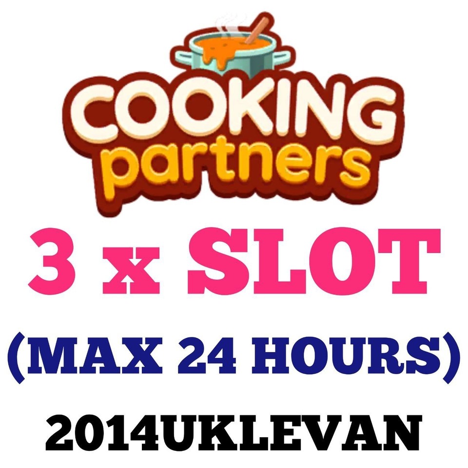 ALL TYPE OF SLOTS - COOKING PARTNERS (100% GARANTEED) MONO_POLY_GO ...