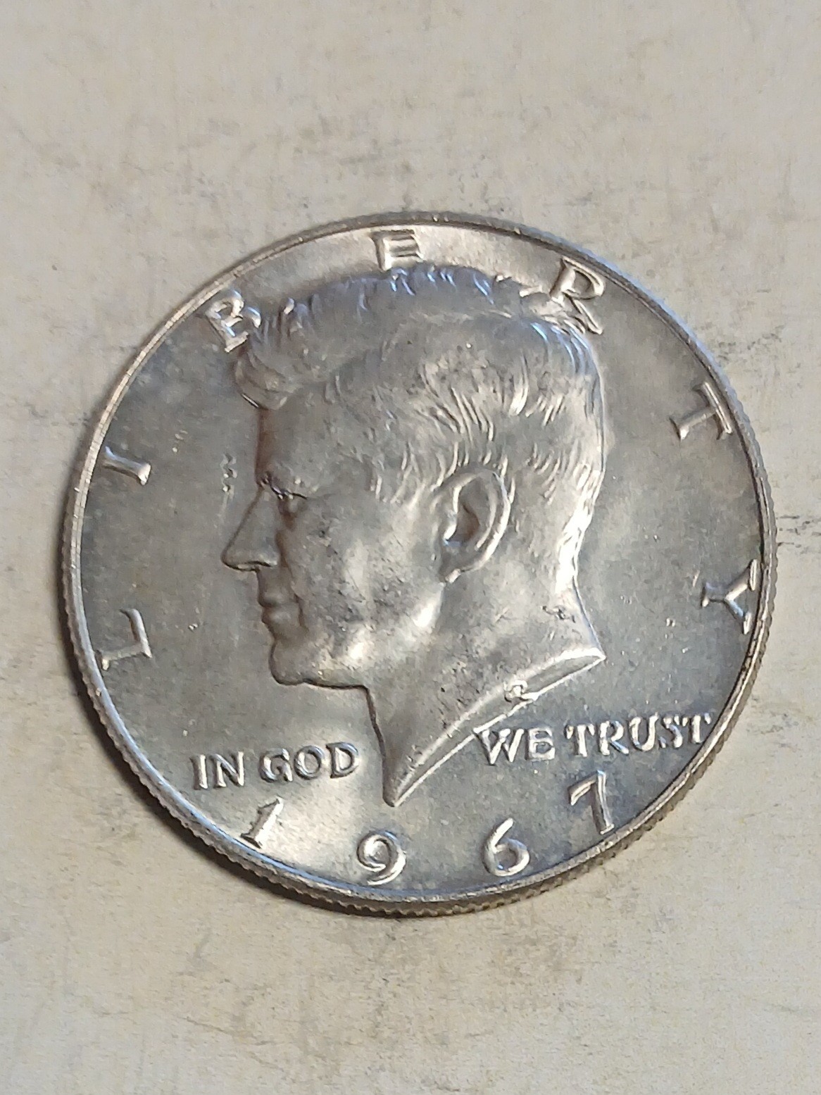 1967 Kennedy 50c Coin (1) , 40% Silver, Circulated, Free Shipping | eBay