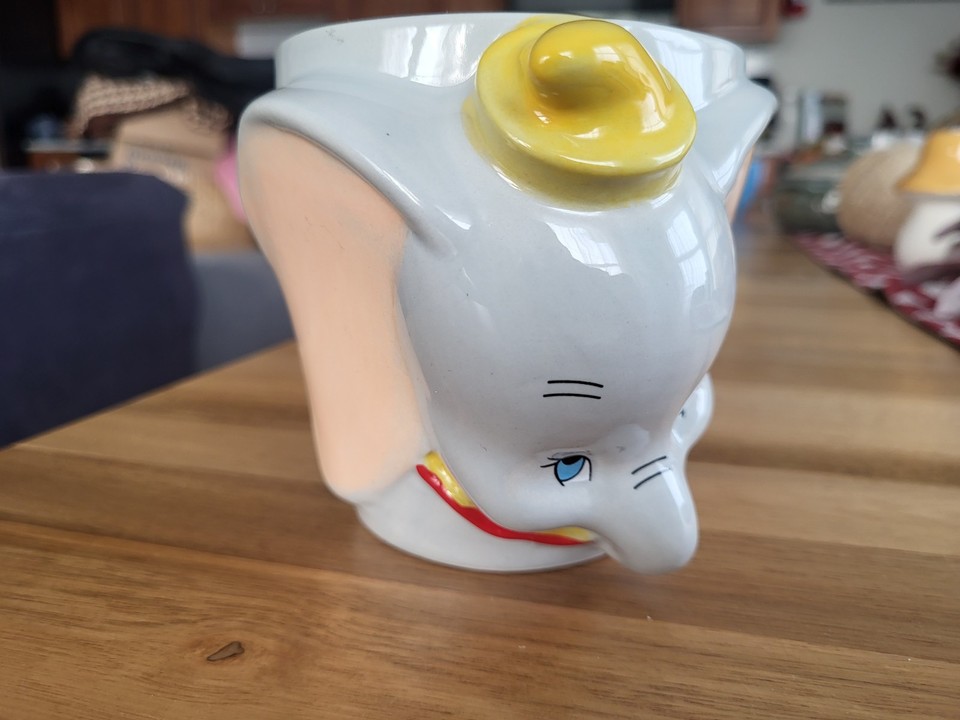 3 Classic Disney Mugs Tigger Dumbo Alice In Wonderland | eBay