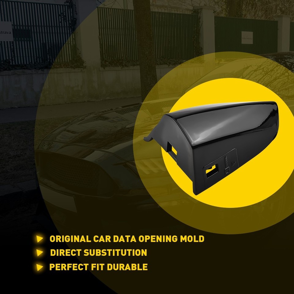 Fit 2015-2022 Mustang Ford Driver Door Key Handle Lock Cap Cover Hole ...
