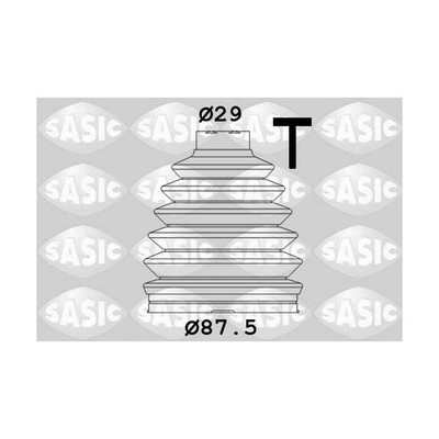 SASIC Peugeot Expert 3008 5008 508 2.0 HDi Drive Shaft Bellow Set ...