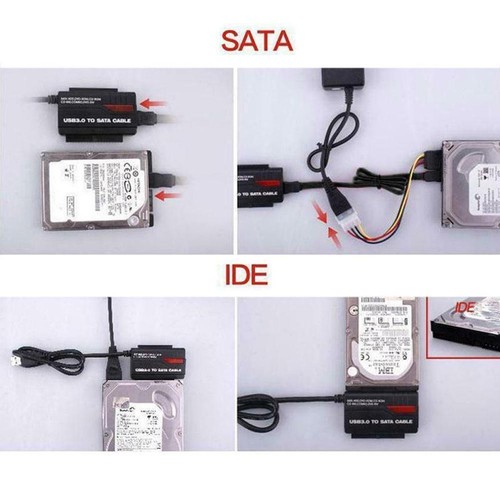 New USB 30 Hard Drive Reader for IDE SATA and 2535 HDD Docking P1P0 New ...