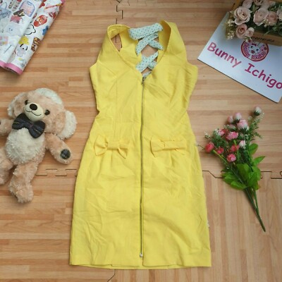 Jessica J Women Mini Dress bodycon Cute Sexy K-pop style Yellow | eBay