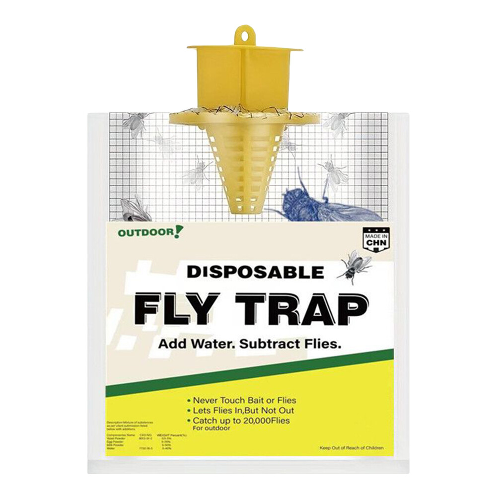 Flies Catcher Bag Disposable Insect Catching Traps for Household Garden ...