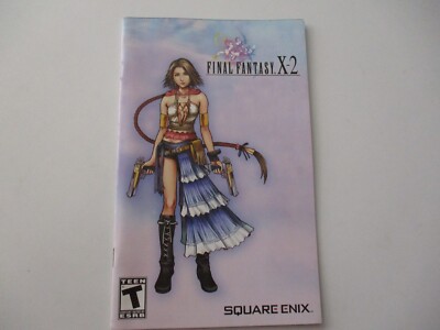 Final Fantasy X-2, PS2, Play Station 2, Manual FREE SHIPPING! | eBay