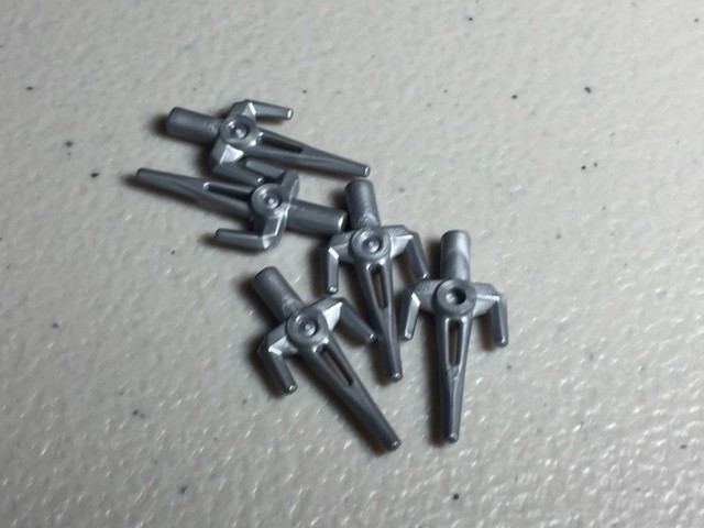 Lego 10x Ninjago Black Sai Dagger Sword Minifig 98139 for sale online ...