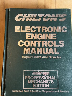 Chilton's Electronic Engine Controls Manual Import Cars & Trucks 7800 ...
