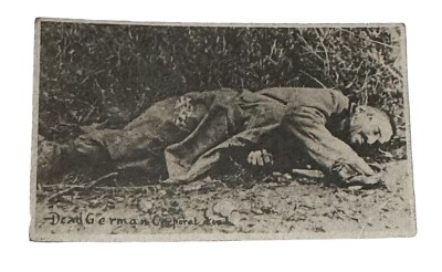 WW1 Era Photo Deceased German Corporal Casualty Of War | eBay